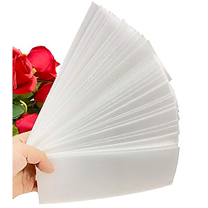 100Pcs Non-Woven Wax Strips Facial and Body Hair Removal Waxing Strips Epilating Bikini Wax Strip Paper
