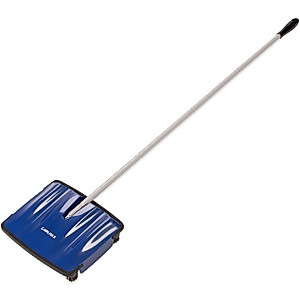 Carlisle FoodService Products 3639914 Duo-Sweeper Multi-Surface Cordless Floor Sweeper, 10" Sweeping Path