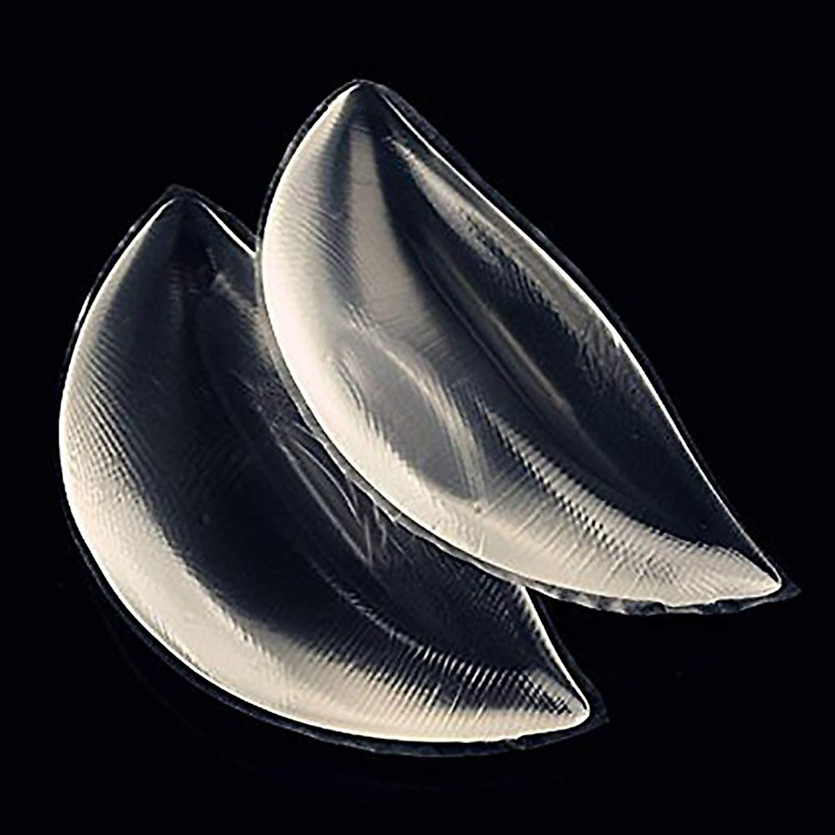 SEEKUP Women Soft Silicone Bra Inserts Breast Chest Enhancer Pads Push-up/Gathering for A/B/C Cup, Transparent