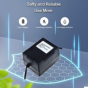Dysead AC Adapter Compatible with Vintage Atari Part Number 850 1010 1020 1050 XF551 Game Systems