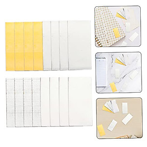 BELLIFFY 16pcs Fruit Battery Anode for Zinc Electroplating Zinc Plate Electrode Strip Anode for Zinc Plating Zinc Anode Electrode Materials Scientific Electrode Experiment Supplies Aluminum