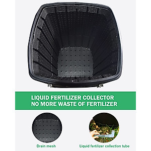 SQUEEZE master Thermal Compost Bin-Large Compost Bin Outdoor-110L /29 Gallon-Insulation Material-Accelerated Composting-Huge Opening-Bottom Liquid Collection-extra shovel