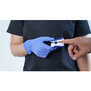 Old South Trading - OSTC Lydus 4 Mil Latex Free Nitrile Textured Fingertip Exam Gloves - X-Large (Case of 1000)
