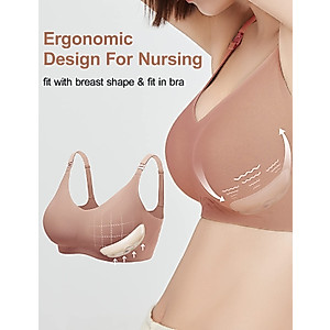 NCVI Warming Lactation Massager, 2-in-1 Breast Massager for Breastfeeding, Lactation Massager for Clogged Ducts, Engorgement, Heat & Vibration for Improved Milk Flow, Nursing Essentials 2 Pack