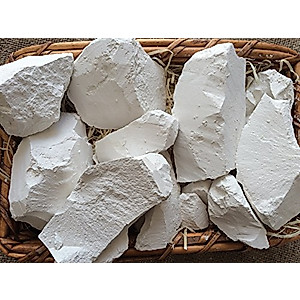 UCLAYS SEVERSKY edible Chalk chunks (lump) natural for eating (food), 1 lb (450 g)
