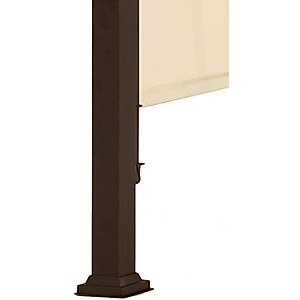 Universal Doubleton Steel Pergola Replacement Cover for Pergola Structures L-PG080PST, 85''x 208'' (Beige)