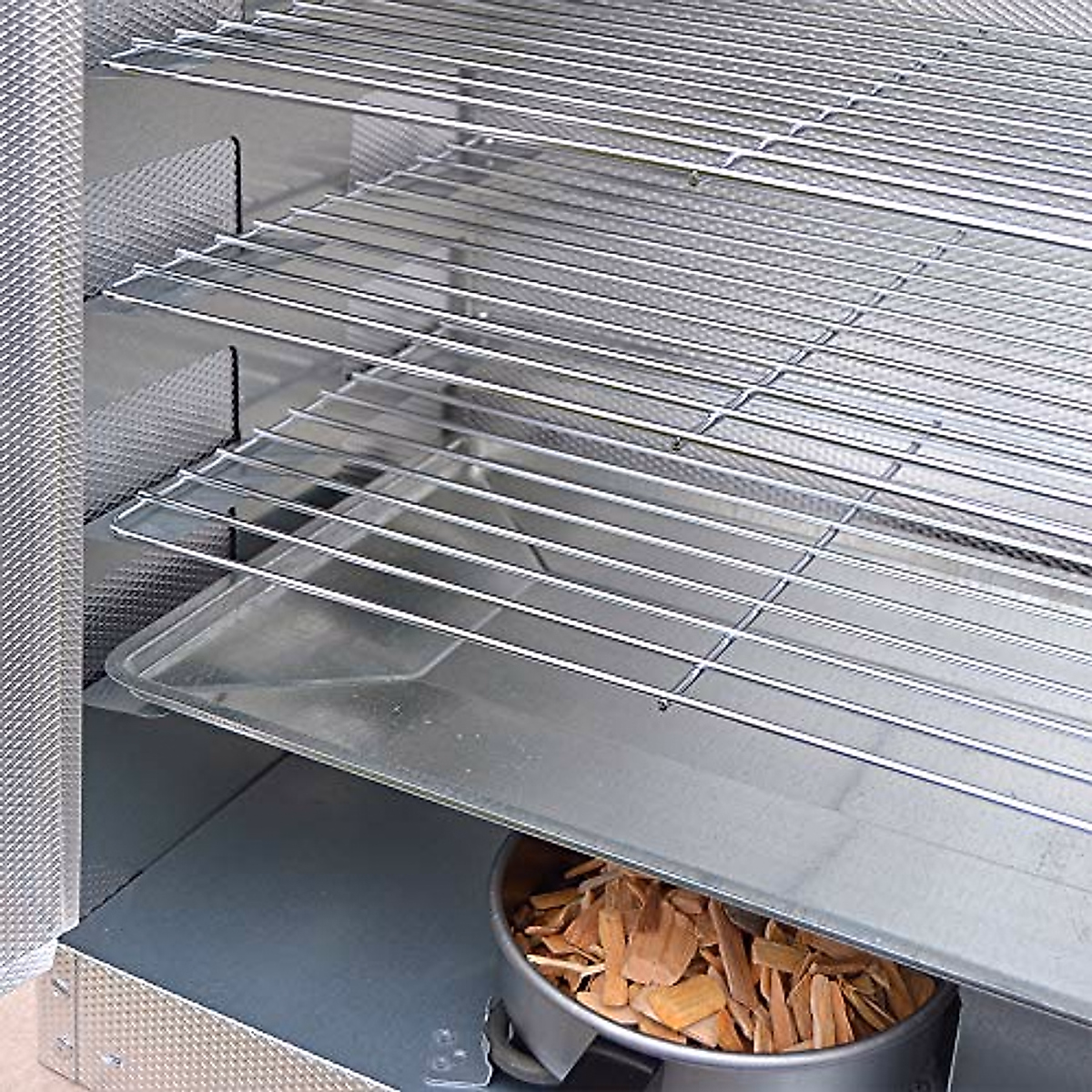 Smokehouse Products Big Chief Front Load Smoker , Silver , Large