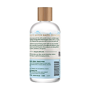 Humphreys Clarify Witch Hazel Organic Toner, Clear, 8 Oz ( Pack of 1)