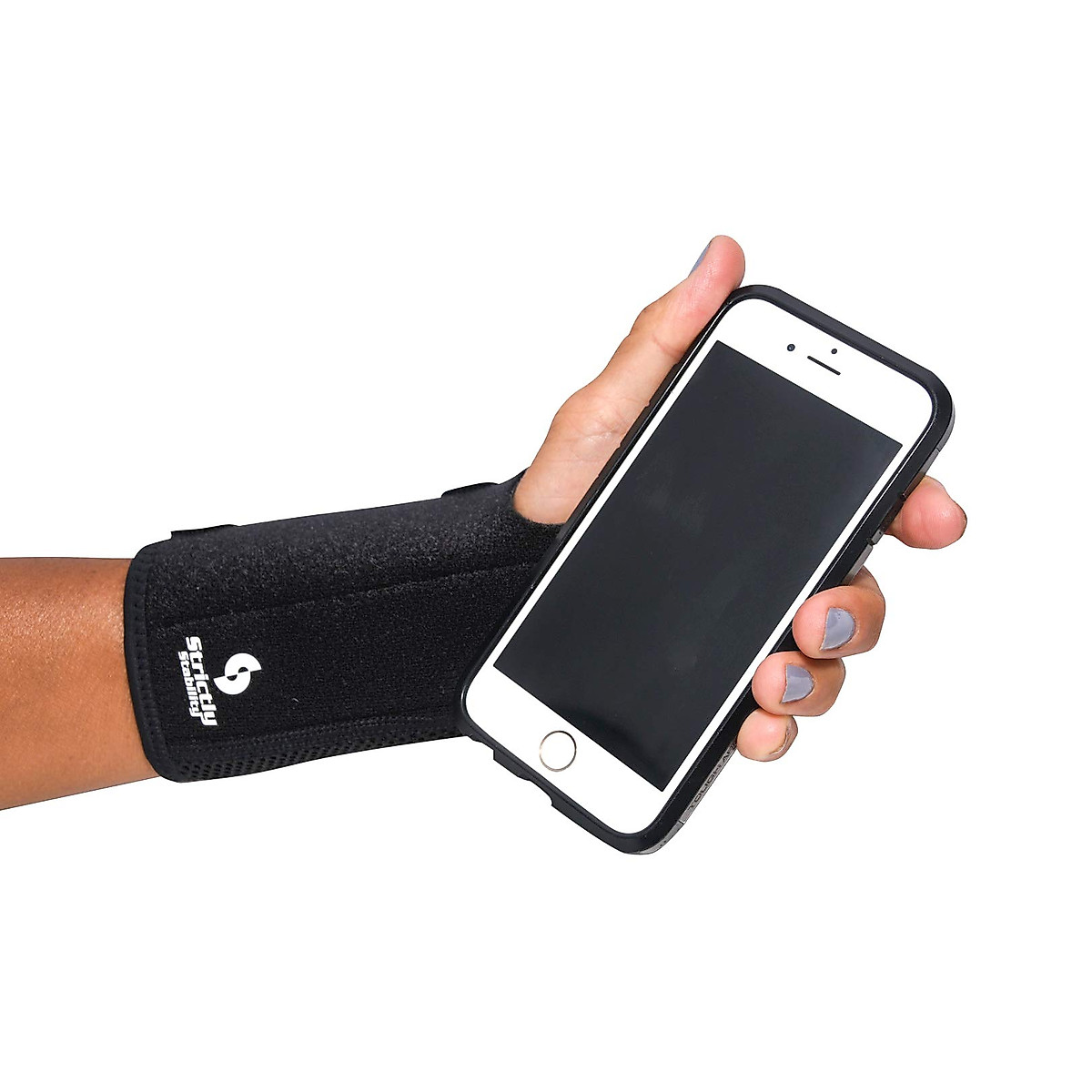 StrictlyStability Wrist Brace for Carpal Tunnel, Arthritis, Tendonitis Support Fitting Both Hands (Universal)
