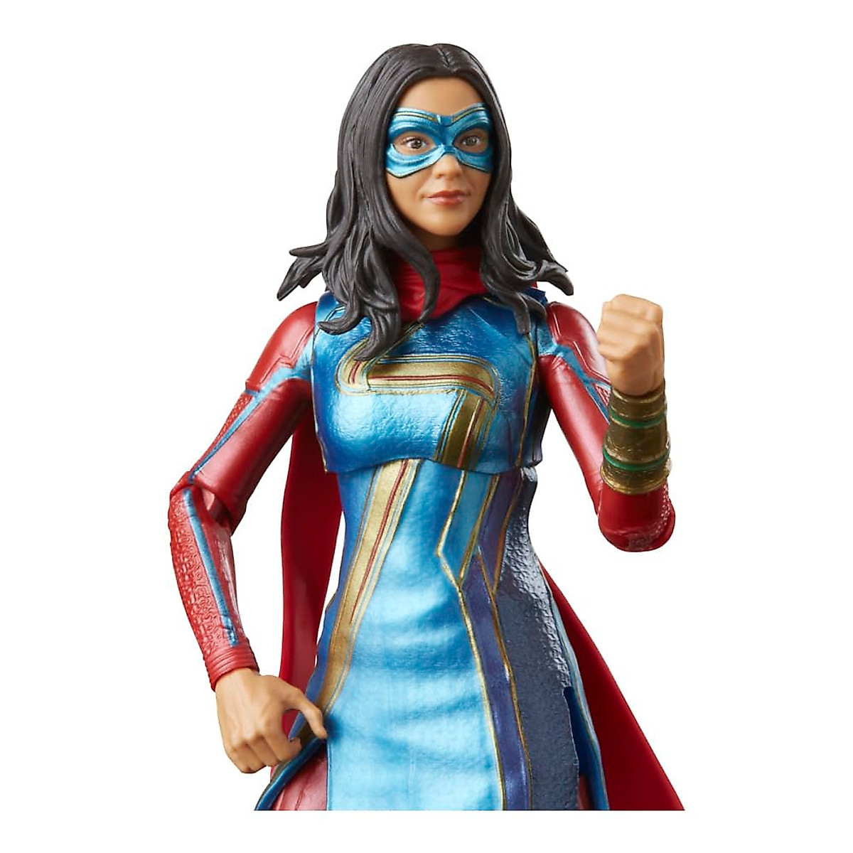 Marvel Hasbro Legends Series Disney Plus Ms MCU Series Action Figure 6-inch Collectible Toy, Includes 2 Accessories and 1 Build-A-Figure Part