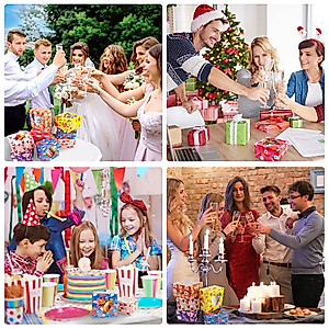 24 Valentines Day Boxes, Heart-shaped Transparent Window Gift Box, Premium Valentines Day Treat Boxes for Kids & Perfect for Holiday Pastries Doughnut and Cookie Boxes, Brownies, Cupcake, Gift Giving