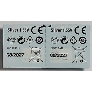 2 x Renata Battery 344 SR1136W