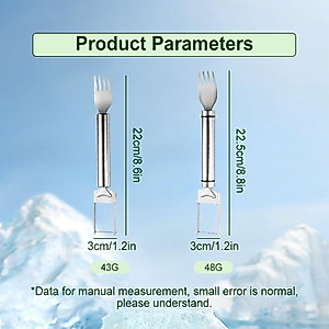 2-in-1 Stainless Steel Fruit Cutter, 2024 Upgrade Watermelon Slicer Cutter Summer Watermelon Fruit Cutting Fork, Stainless Steel 2-in-1 Watermelon Fork Slicer for Home Kitchen Gadget (1 Pcs)