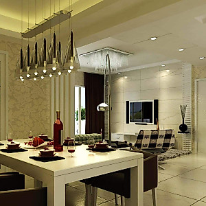 A15 LED Bulb G45 7W Mini Globe LED Bulb LED Candelabra Bulb for Ceiling Fan Decorative Lights, E26/E27 Medium Base,7W(60W Equivalent),AC85-265V,Not Dimmable,Warm White 3000K,6 Pack