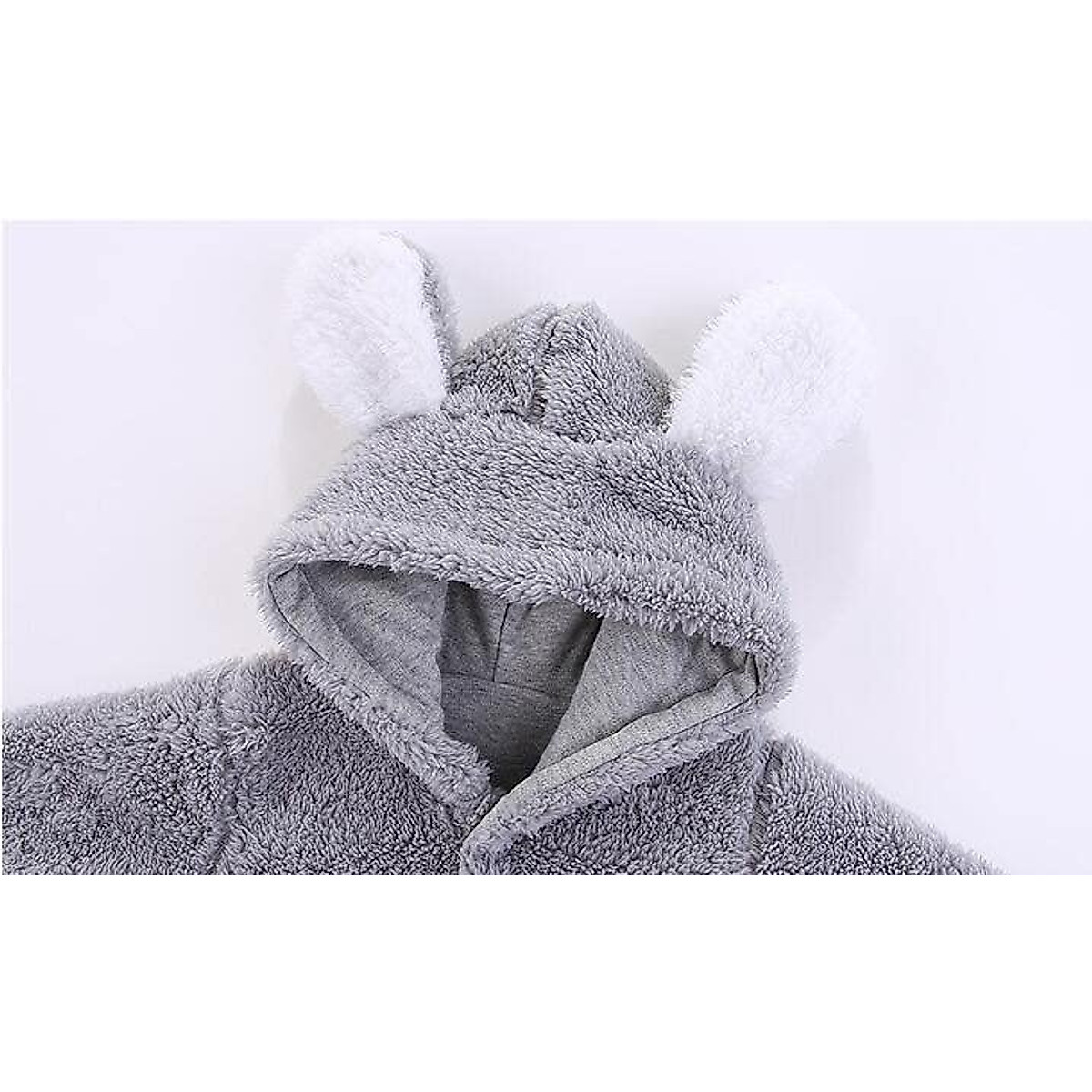 Unisex Baby Clothes Winter Coats Cute Newborn Infant Jumpsuit Snowsuit Bodysuits (Kaki, 6-9 Months)