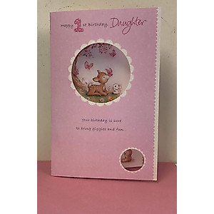 1st Birthday Daughter, Birthday Greetings Card