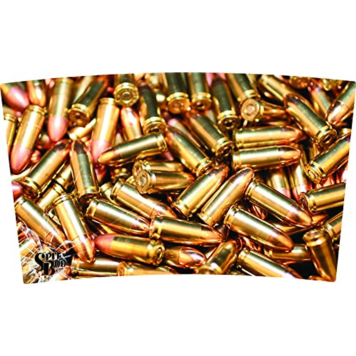 Spit Bud Portable Spittoon Traveler - Fits Cupholder - Virtually Spill Proof - Built in Can Opener and Holder Bullet Shells Design by Spitbud