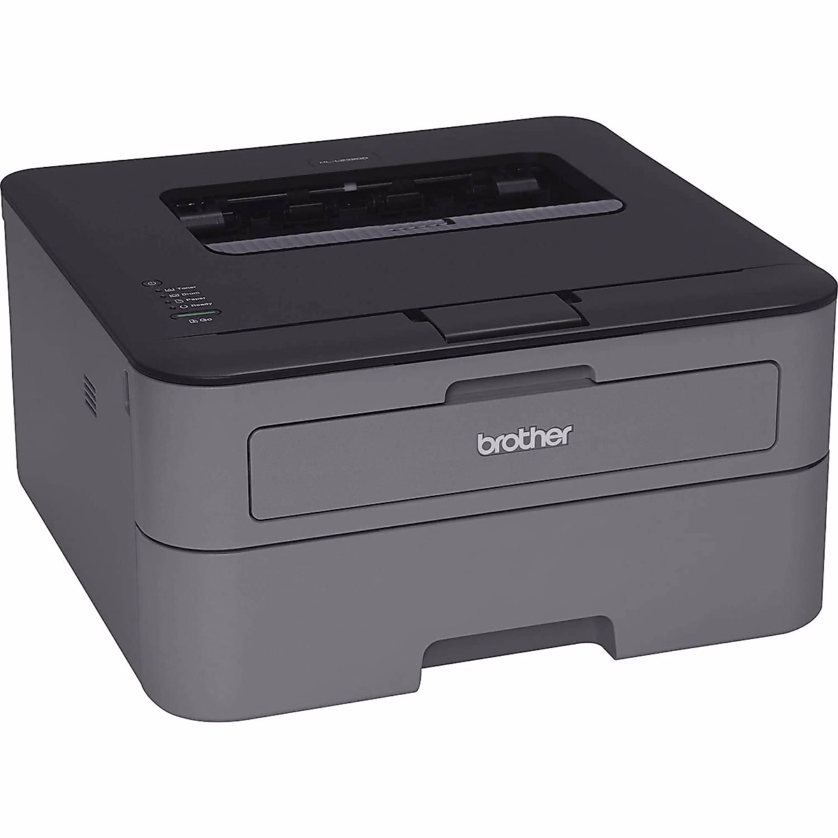 Brother Monochrome Laser Printer with Duplex Printing, 2400 x 600 DPI, up to 27 Pages per Minute, Automatic Duplex (2-Sided) Printing, Compact HL-L2300d