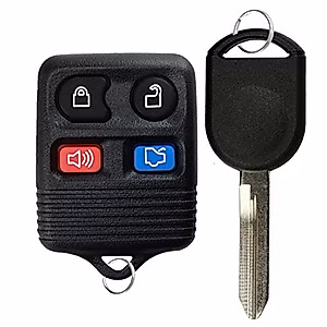 KeylessOption Keyless Entry Remote Control Fob Uncut Blank Car Ignition Key For CWTWB1U345, GQ43VT11T, H92
