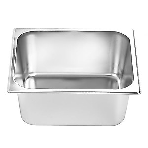 Dual Tank Electric Fryer, Professional Stainless Steel Electric Deep Fryer Dual Basket French Fry Countertop Frying Machine with Adjustable Temperature for Home Kitchen