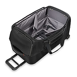 Briggs & Riley Wheeled Duffle, Black, Checked-Medium 27-Inch