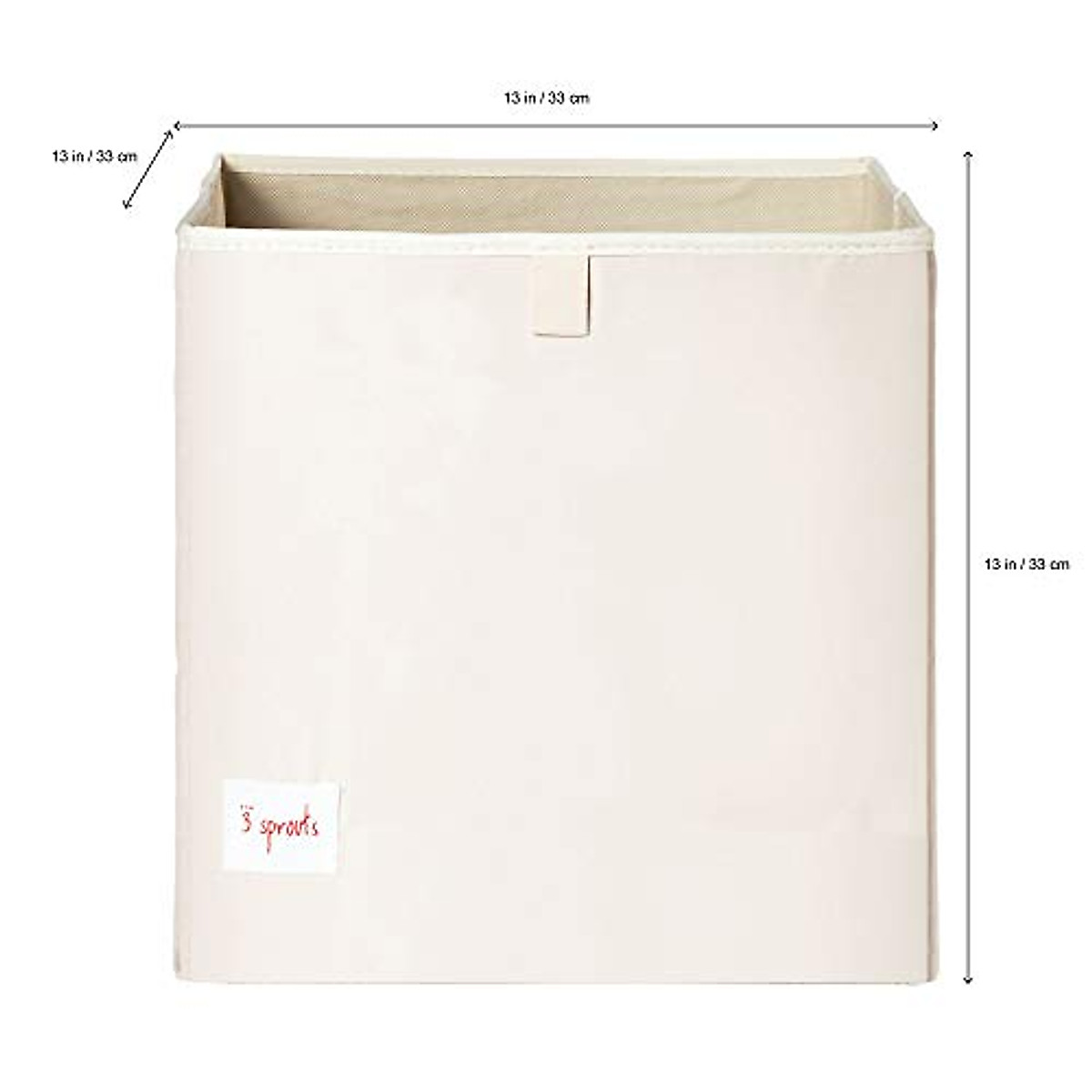 3 Sprouts Toy Storage Organizer: Toy Box Cube Organizer for Playroom, Nursery - Foldable Storage Bin - Dragon