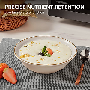 TOSHIBA Air Fryer Combo 8-in-1 Countertop Microwave Oven, Convection, Broil, Odor removal, Mute Function, 12.4" Position Memory Turntable with 1.0 Cu.ft, Black stainless steel, ML2-EC10SA(BS)