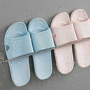 Towel Racks Towel Rail Bath Towel Holder Black Shoe Rack Towel Bar Towel Hanger Holder Shoes Rack Organizer for Kitchen Bathroom M Wall Mounted Towel Holder