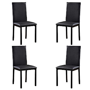 Lexicon Archglen Dining Chair (Set of 4), Black