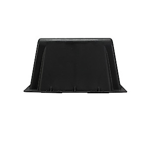 Ten-Eighty Micro Mini Kicker Launch Ramp, Portable Skateboard, BMX Bike, Scooter, RC Car Ramp - Durable, Lightweight, Non-Slip Polymer Construction for Kids & Teens, Black