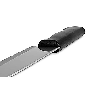 Seki Japan Jigsaw Edge Japanese Chef Kitchen Knife, Serrated Blade Stainless Steel Gyuto Knife, Plastic Handle, 200 mm (7.8 in)