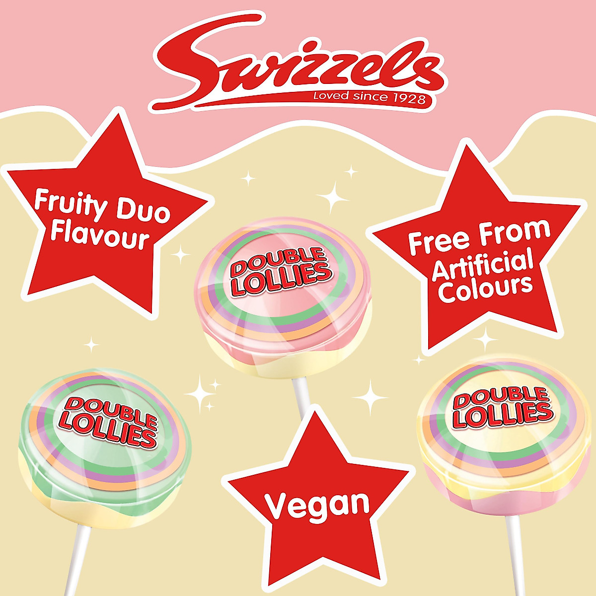 Swizzels Matlow Double Lollies Sweets 3 Kg