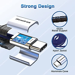 USB C to 3.5mm Jack Headphone Adapter, LcueGuk Type C to Aux Audio Dongle Cable,Hi-Res Adapter Compatible with Pixel 6 5XL, Samsung Galaxy S22 S21 Ultra Z Flip Note 20，iPad Pro2021-32bit/384khz-Blue