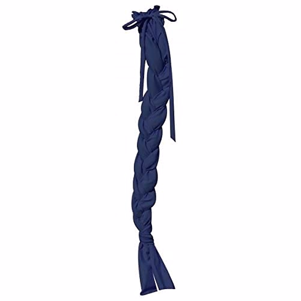Showman Durable Lycra Braid-In Tail Bag (Navy)