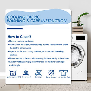 Sendowtek Cooling Blanket for Summer Hot Sleepers - Double-Sided Soft Cooling Throw Blanket Cooling Fabric Cool Blankets for Bed Weighted Cold Summer Blanket for Sleeping Couch Home - 80"x60"