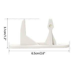 2 Pack Washer Door Striker Lock Latch Replacement Parts for Frigidaire Affinity 131763310 - Front Load Catch Fits for Gibson, for Kenmore - Replaces 131763300, AP3580441, PS890617 - Easy to Install