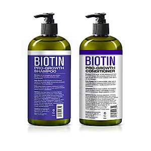 Hair Chemist Biotin Pro-Growth Shampoo & Conditioner 2-PC Gift Set - Includes 33.8oz Shampoo & 33.8oz Conditioner