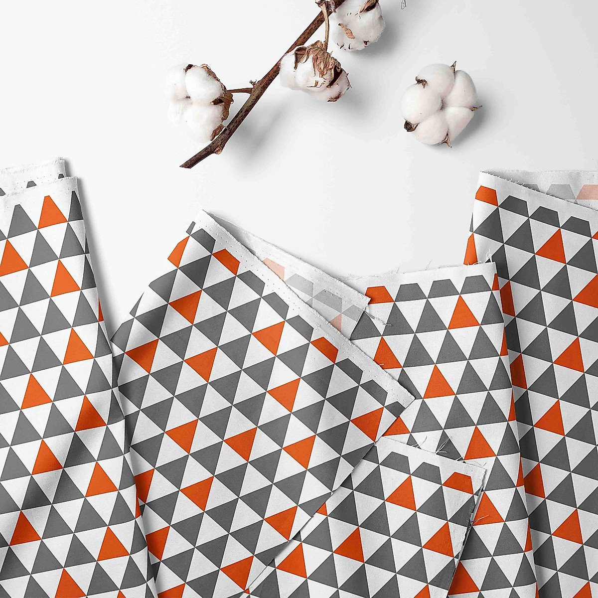 Crib or Toddler Bed Skirt or Dust Ruffle 100% Cotton Percale, Botanical, Purple/Lilac/Green/Plum