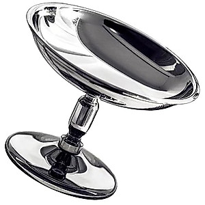 YARNOW Appetizer Plates s Stainless Steel Serving Dessert Bowls Trifle Bowl Footed Yogurt Bowl Sauce Bowls Snack Candy Cups for Salad Fruit Pudding
