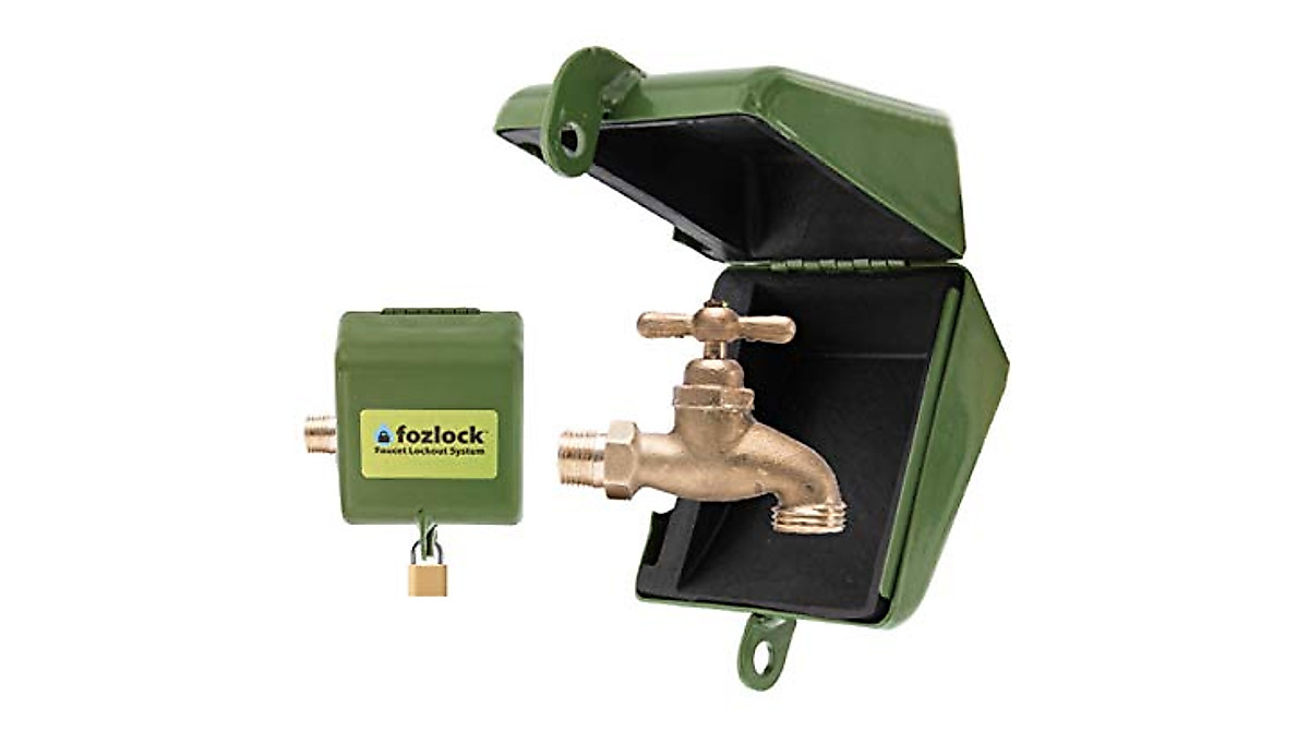 Fozlock Outdoor Faucet Lock System - Secure & Weatherproof Water Lock