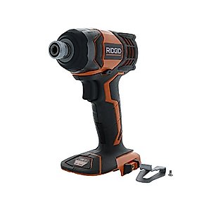 Ridgid R86034 X4 18V Lithium Ion 1750 LBS Torque 1/4 Inch Hex Shank Impact Driver (Battery Not Included, Power Tool Only)
