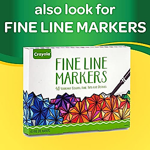 Crayola Super Tips Marker Set (100 Count), Washable Markers, Kids Gifts for Girls & Boys