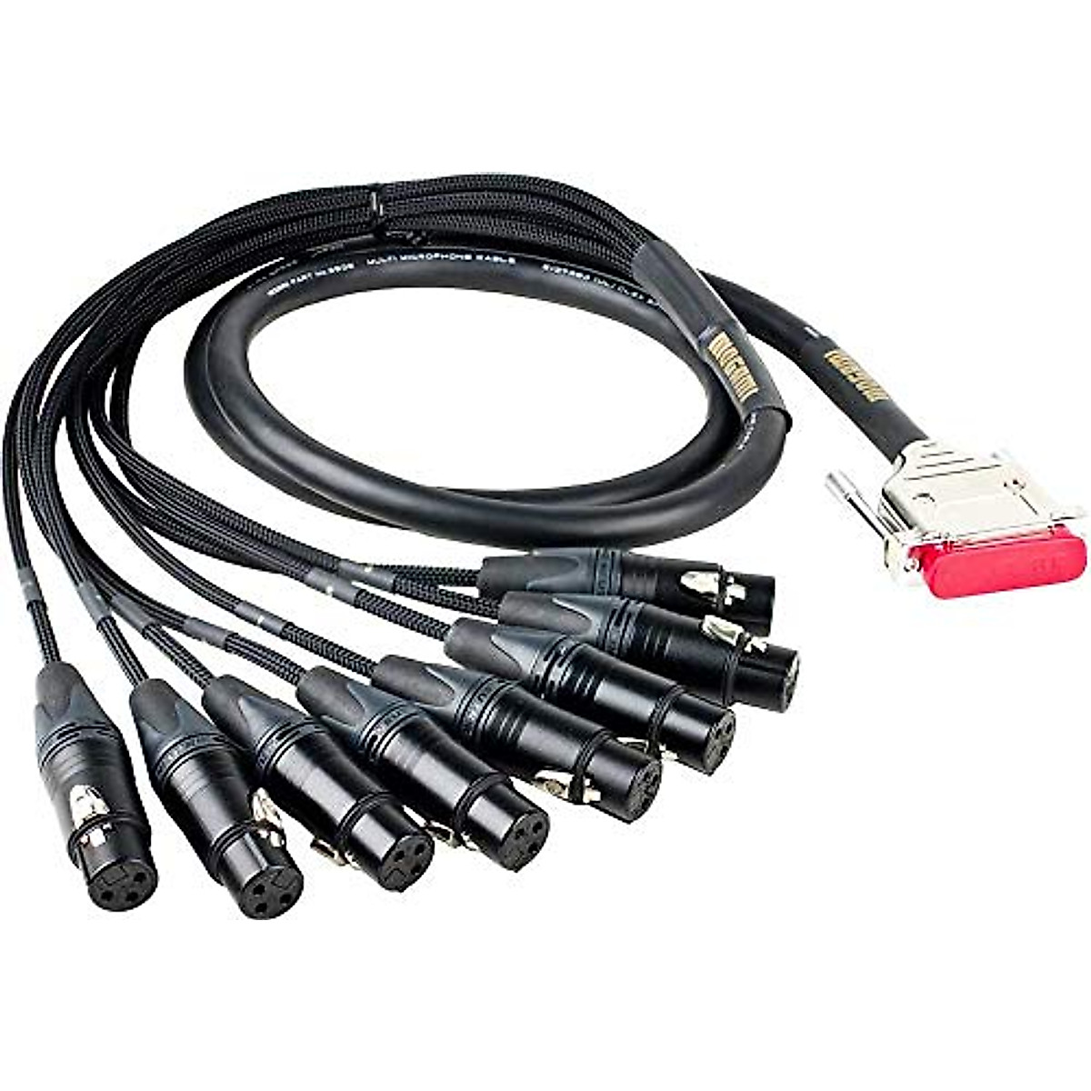 Mogami GOLD DB25-XLRF-05 Analog Recorder Cable, 8 Channel, DB25 to XLR-Female, 5 ft.