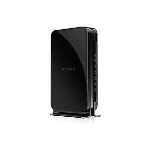 NETGEAR Cable Modem with Voice CM500V - For Xfinity by Comcast Internet & Voice | Supports Cable Plans Up to 300 Mbps | 2 Phone lines | DOCSIS 3.0, Black, 16x4 w/ Voice (CM500V-100NAS)