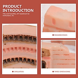 WINOMO 1pc Colosseum Resin Crafts Mini Decor Miniture Decoration Miniature Decoration Sand Table Ornament Miniature Scene Decor Dining Table Bonsai Sand Set Decorate Model