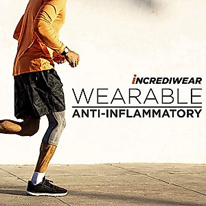 Incrediwear Radical Pain Relief For Aches & Injuries Ankle Brace, Grey, S/M