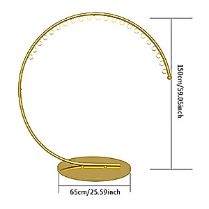 QQXX Commercial Metal Clothing Rack,Industrial Freestanding Clothing Racks Retail,Round Clothes Rack with Hooks,Modern Garment Rack Coat Rack for Hanging Clothes Clothing Displays