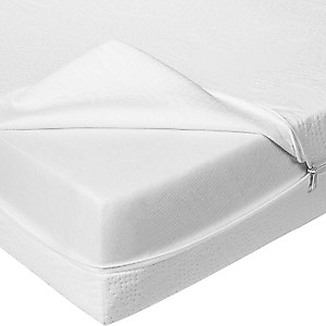 Bundle of Dreams Versatile 3-Inch or 5-Inch Non-Toxic Hypoallergenic Organic Cotton Mini Baby Infant Crib Sheet Protector (Mini Mattress Protector Only)