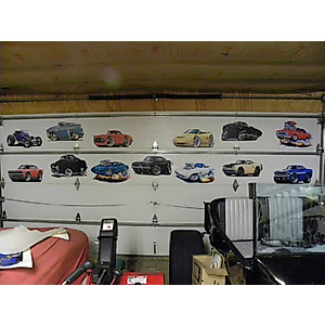 2016-17 Camaro SS Cartoon Car 4ft Long (48") Wall Decal Vintage 3D Car Movable Stickers Vinyl Wall Stickers for Kids Room