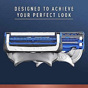 King C. Gillette Neck Razor, Handle plus 2 Blade Refills